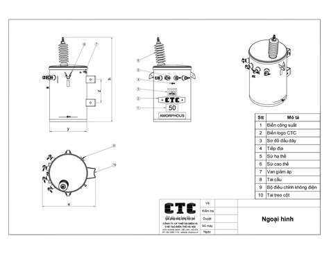 Máy Biến áp Amorphous 1 Pha Ctc Group