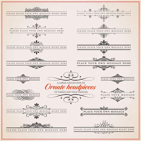 Premium Vector Page Deviders Only