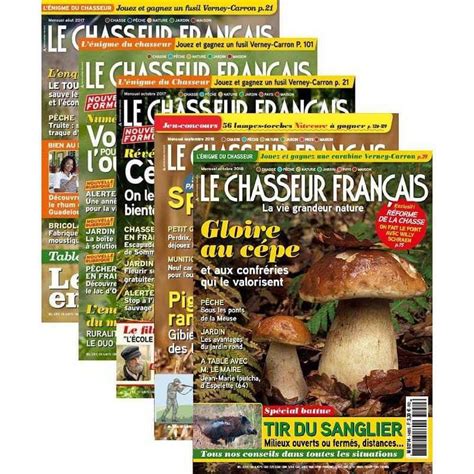 Abonnement Magazine Le Chasseur Français