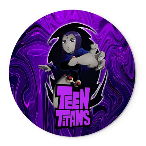 Painel Temático Teen Titans Ravena Veste Fácil C Elástico ESTAMPARIA NET