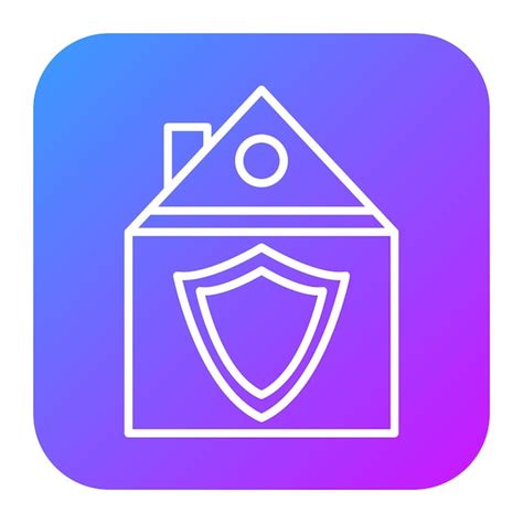 Premium Vector House Security Vector Illustration