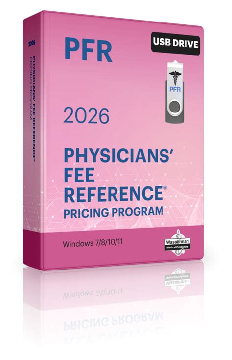 Physicians Fee Reference 2026 Pricing Program Standard Version