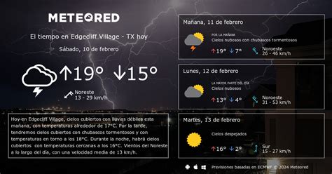 El Tiempo En Edgecliff Village Tx Predicción A 14 Días Meteored España