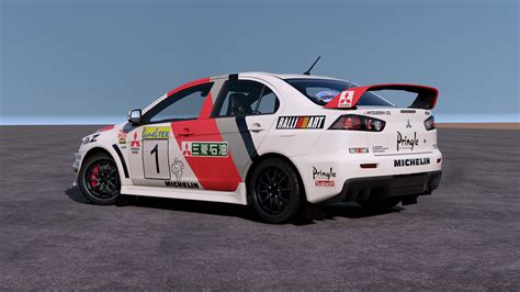 Mitsubishi Lancer Evolution X Rally Livery Gta5