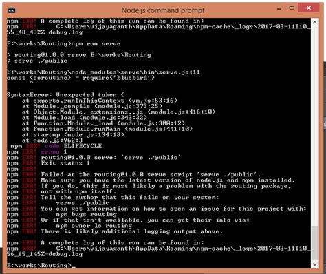 Node Js Npm Run Serve Not Running The Project In React Js With Webpack Environment Stack