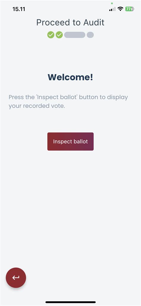 Github Akongstadmobile Voting Verifier Second Device Verification