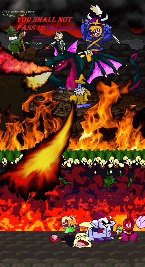 Lord Of The Ring Vs Harry Potter But Its A Kirby Right Back At Ya