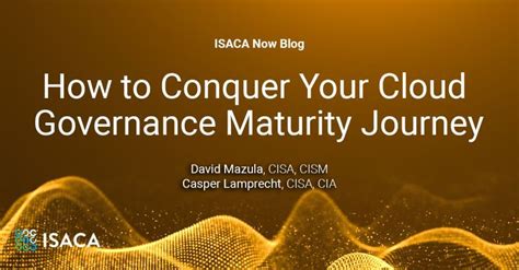 Pam N On Linkedin How To Conquer Your Cloud Governance Maturity Journey