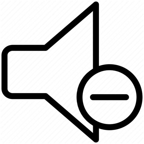 Audio Minus Music Sound Speaker Volume Icon Download On Iconfinder