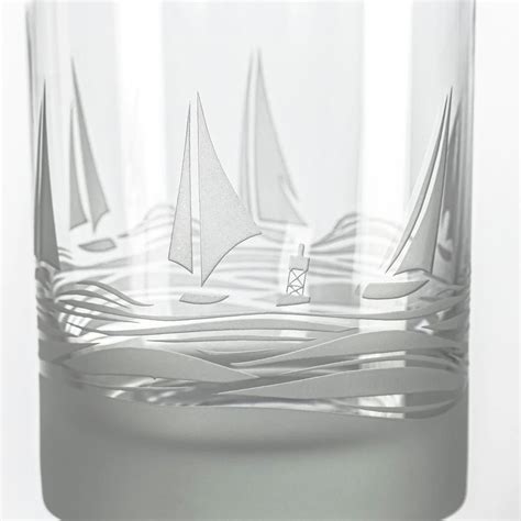 Regatta Etched Martini Glasses Set Of 4 Carons Beach House