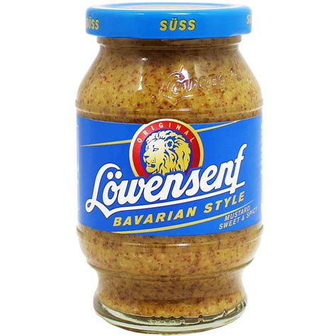 Lowensenf Bavarian Style Sweet And Spicy Mustard Marina Market