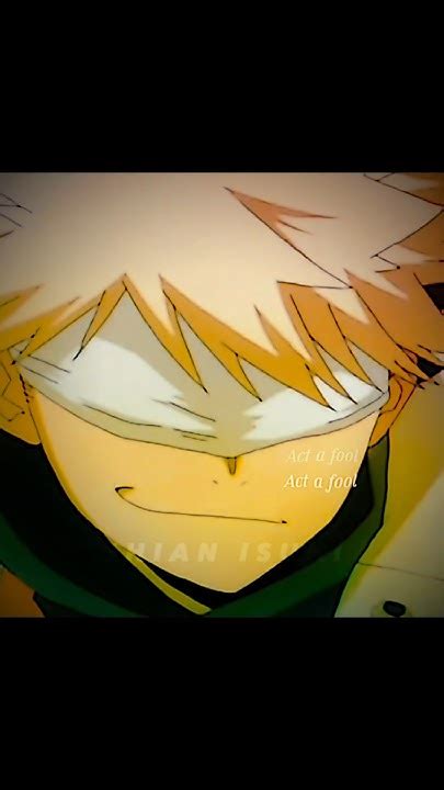 Bakugo Being Gojo😏 Ova Myheroacademia Katsukibakugoedit