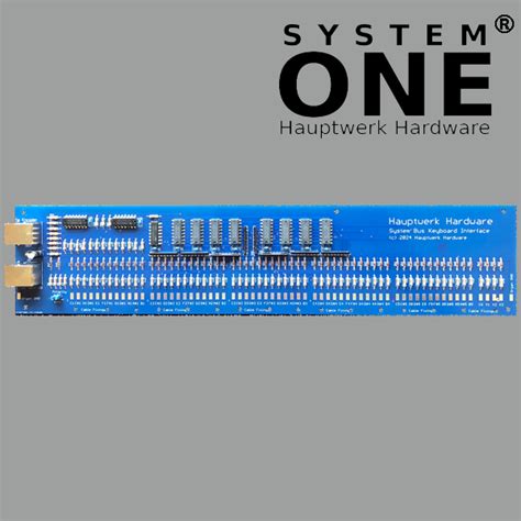 System One Bus Keyboard Interface Hauptwerk Hardware