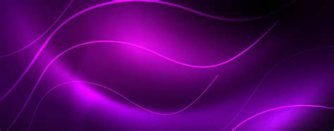 Shiny Neon Lights Dark Abstract Background With Blurred Magic Neon