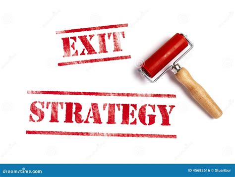 Exit Strategy Confusing Way Out Of Contract Plan Royalty Free Stock