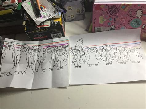 Penguins Of Madagascar Character Height Comparison By