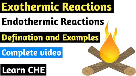 Exothermic Examples