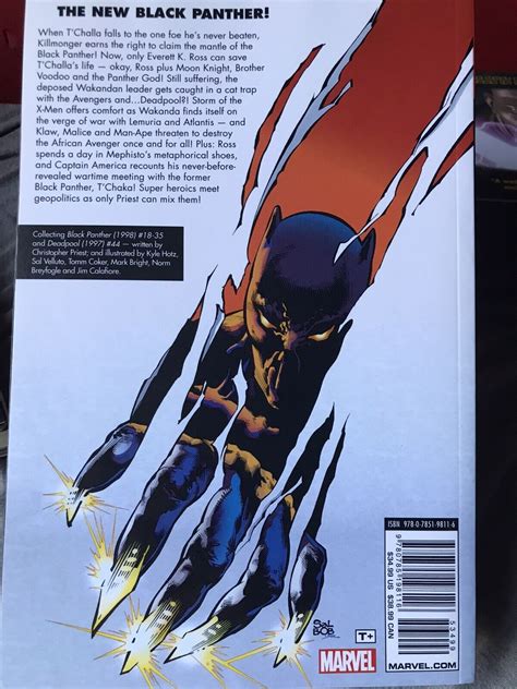 Mavin Black Panther By Christopher Priest The Complete Collection Vol 2 By