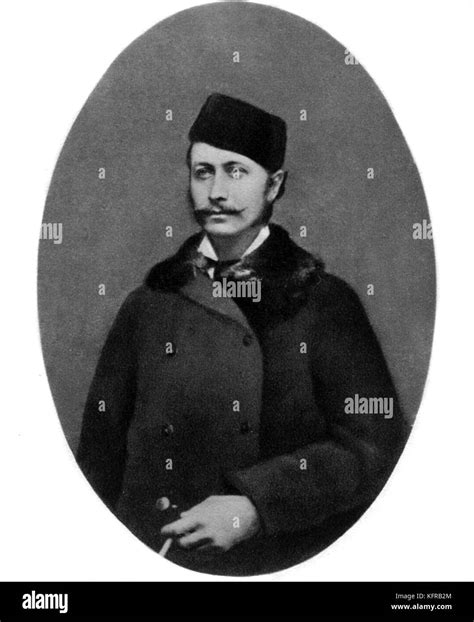 Count Géza Zichy Portrait Hungarian Pianist And Composer Friend Of