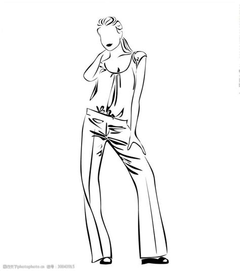 简笔画性感美女图片免费下载简笔画性感美女素材简笔画性感美女模板 图行天下素材网