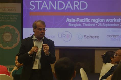 Reviewing The Core Humanitarian Standard Together Community World Service Asia