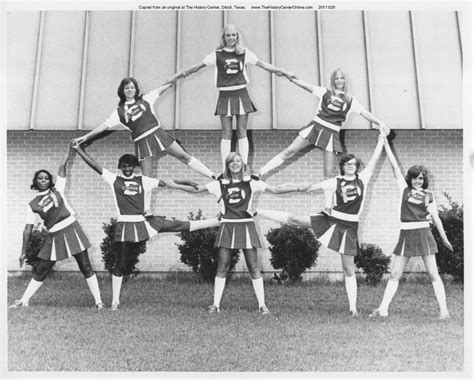 Diboll High School Cheerleaders 1976 The History Center