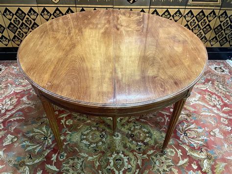 Proantic Louis Xvi Style Extendable Dining Table