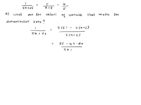 Solved Question Help The Following Rational Equation Has