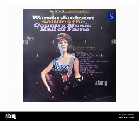 Wanda Jackson Salutes The Country Music Hall Of Fame Vintage Lp
