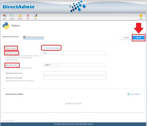 اجرای پروژه پایتون در Directadmin وبلاگ پویان آی تی