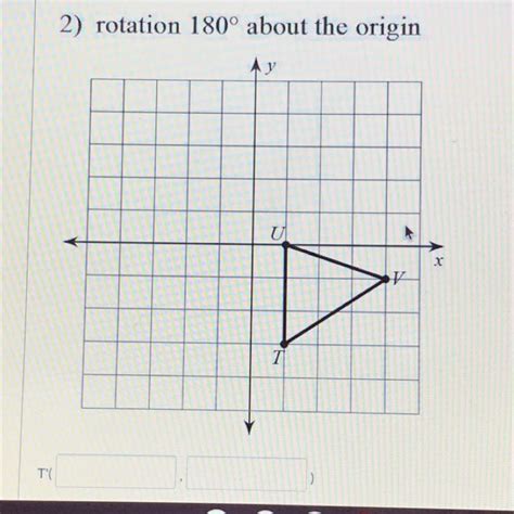 Rotation 180 Degrees About The Origin