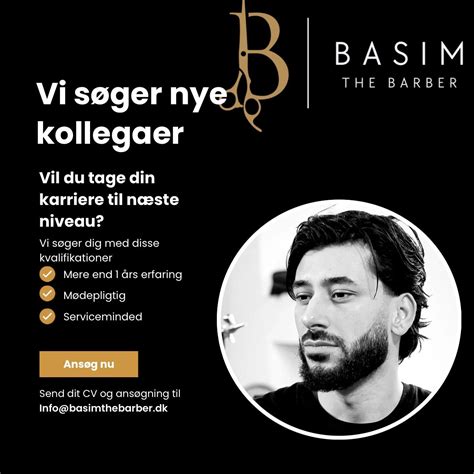 Basim Shah På Linkedin ‼️vi Udvider ‼️ Er Du En Passioneret Barber Som Gerne Vil Tage Sin
