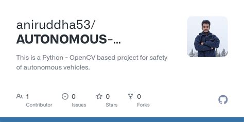 Github Aniruddha53autonomous Vehicle Safety This Is A Python
