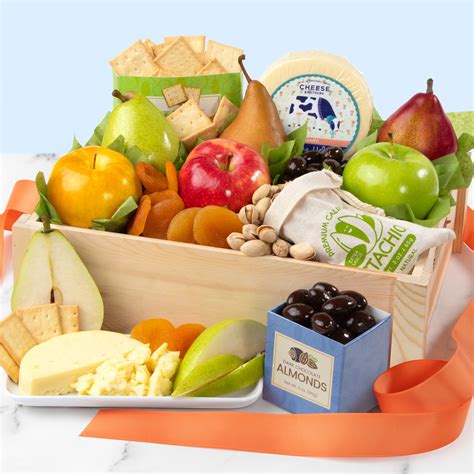 Simply Perfect Fruit And Cheese Crate Fruitfully