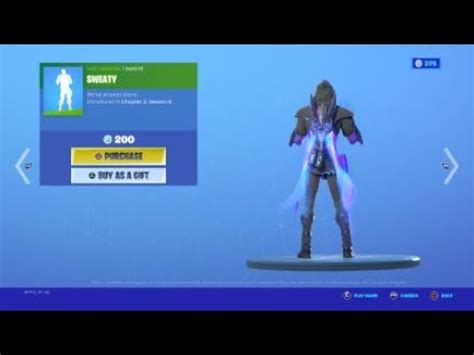 Sweaty Emote Fortnite Youtube