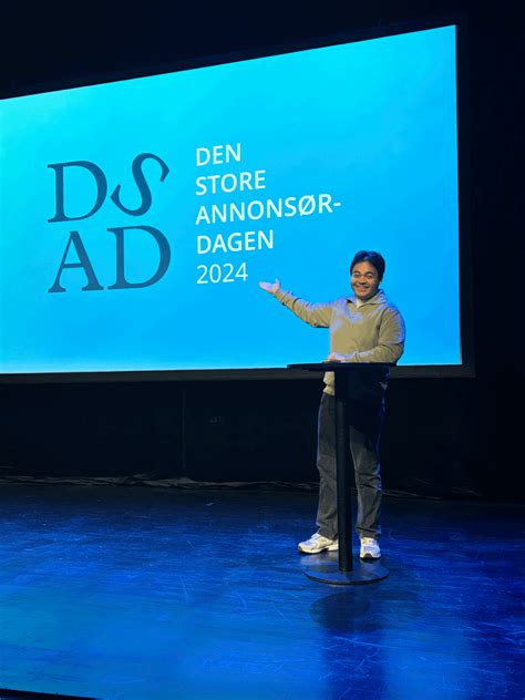 I Går Fikk Jeg Muligheten Til å Ta Del I Den Store Annonsørdagen 2024