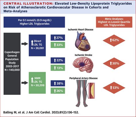 Elevated Ldl Triglycerides And Atherosclerotic Risk Jacc