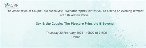 Book Tickets For Sex The Couple The Pleasure Principle Beyond