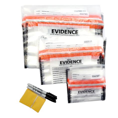 Police Evidence Bags Features Uses And Buying Guide