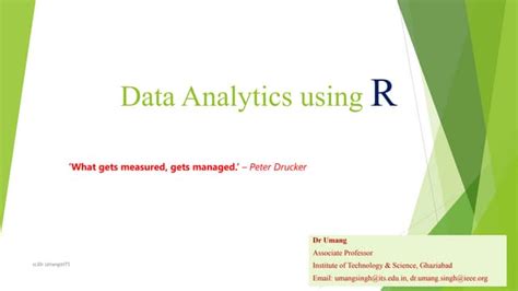 data analytics using r programming pdf computer software and