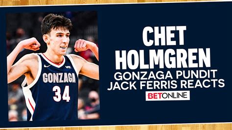 Jack Ferris On Gonzagas Chet Holmgren Going To The Okc Thunder Youtube