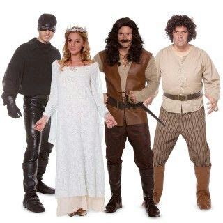 The Princess Bride Group Costume Wesley Buttercup Inigo Montoya And