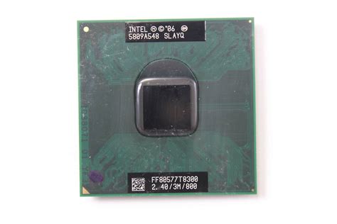 Intel Core 2 Duo T8300 - Clous