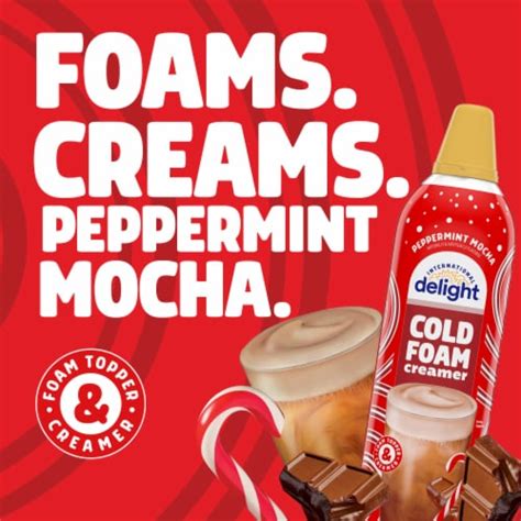 International Delight Peppermint Mocha Cold Foam Creamer 14 Fl Oz