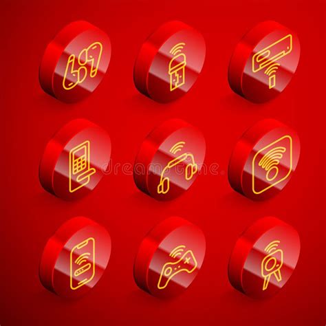 Set Line Air Headphones Usb Wireless Adapter Conditioner Digital Door Lock Smart System Wi