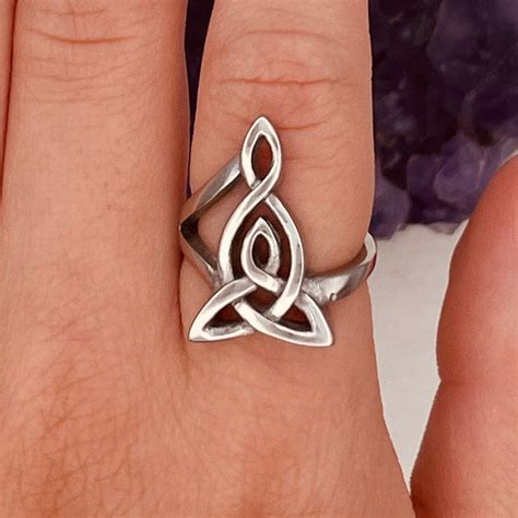 Mother Daughter Infinity Ring For Father Etsy