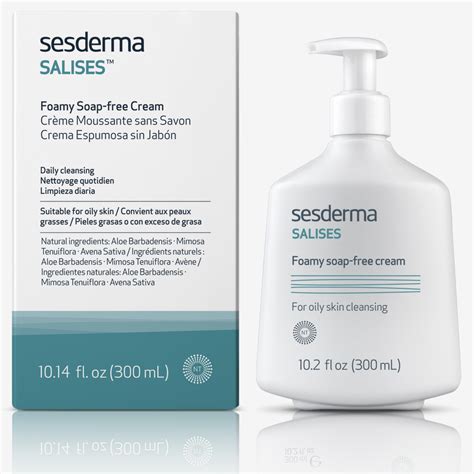 SESDERMA SALISES FOAMY SOAP-FREE CLEANSER 300ml - The Dermatology Store
