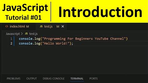 Javascript Tutorial 1 Introduction Nodejs Installation And Hello World
