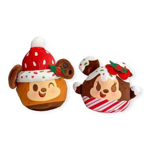 Disney Toys Disney Munchlings Micro Plush Cookie Mickey Mouse And Toffee Pudding Minnie