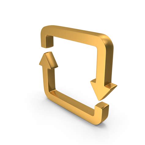 Square Arrows Metallic 3d Object 2299296091 Shutterstock